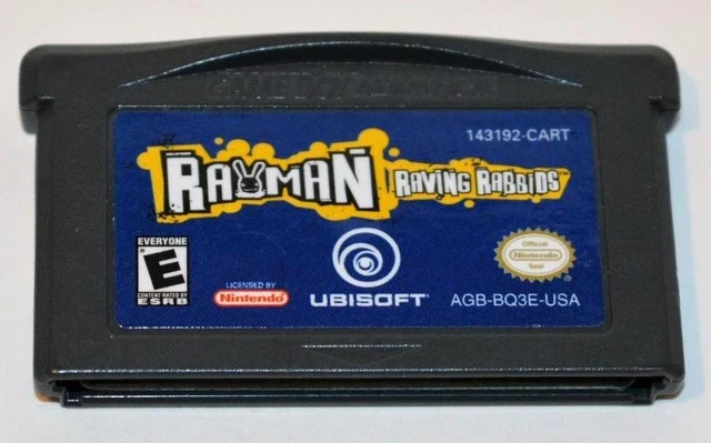 RAYMAN RAVING RABBIDS Nintendo Gameboy Advance Sp Gba $14.95 - PicClick