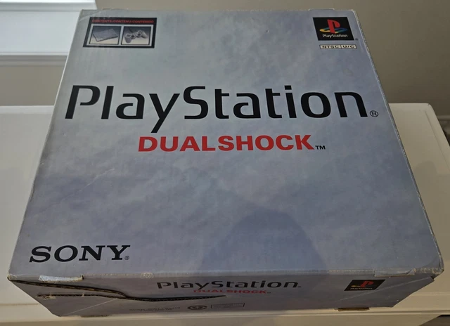 PLAYSTATION DUALSHOCK-SONY PS1 Console-CIB-The 32Bit Legend That ...
