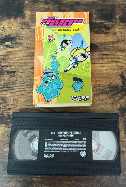 THE POWERPUFF GIRLS Birthday Bash VHS VCR Video Tape Cartoon £7.44 ...