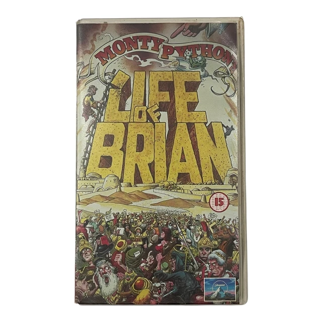 LIFE OF BRIAN Monty Python VHS £9.99 - PicClick UK