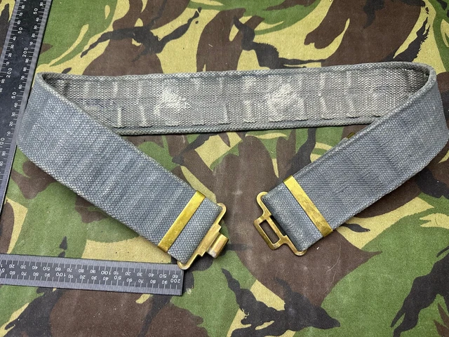 ORIGINAL BRITANNIQUE ROYAL Air Force Raf Bleu WW2 37 Motif Ceinture ...