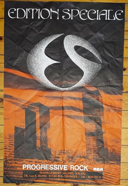 GROUPE & ÉDITION SPÉCIALE " Affiche Originale 1978 French Prog EUR 149 ...