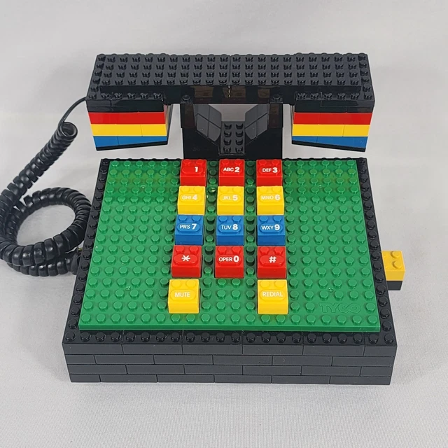 1980'S TYCO LEGO Phone In Working Order! £69.34 - PicClick UK