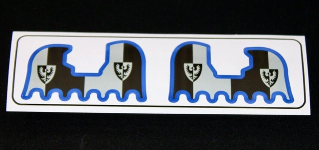 CUSTOM STICKER HORSE Blanket Replacement Sticker Horse Barding £5.87 ...