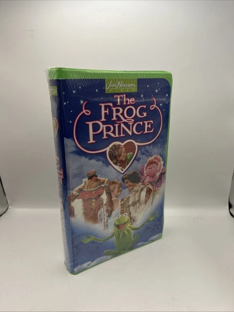 THE FROG PRINCE (VHS, 1994) Jim Henson Muppets Green Clamshell NEW ...