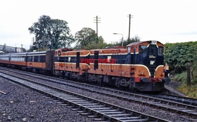 PHOTO IRISH Railway - Cie Loco No 127 & 123 £2.50 - PicClick UK