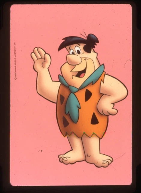 THE FLINTSTONES ANIMATION Fred Barney Cavemobile Original 35mm ...