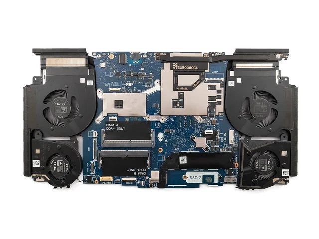 DELL ALIENWARE X17 R1 Motherboard i7-11800H 8 Core RTX 3080 16GB GDDR6 ...