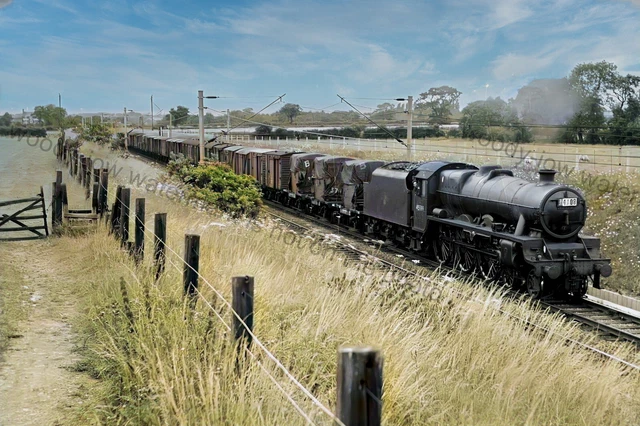 BBC0875 - BR Railway Engine 45599 at Acton Bridge in 1962 - print £2.20 ...