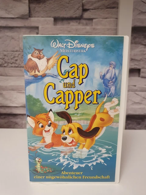 WALT DISNEYS MEISTERWERK CAP und CAPPER VHS mit Hologramm, Zustand sehr ...