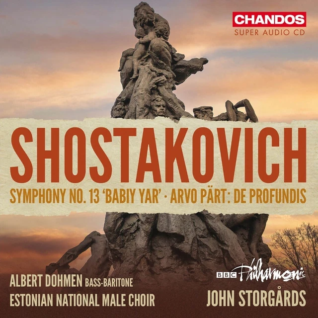 DMITRI SHOSTAKO SHOSTAKOVICH: Symphony No. 13 'Babiy Yar'/Arvo Pärt: De Pro (CD) EUR 30,22 ...