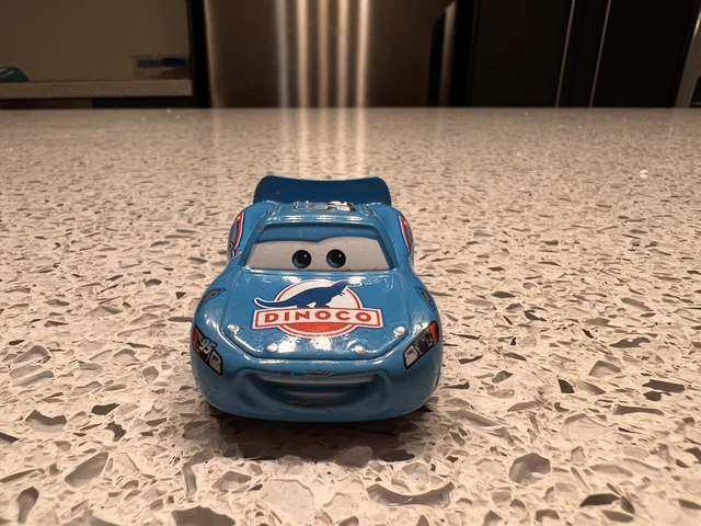 DISNEY PIXAR CARS - Blue Lightning McQueen #95 Dinoco Diecast 1:55 EUR ...