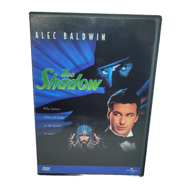 THE SHADOW (DVD, 1994) Alec Baldwin Full Frame $13.63 - PicClick CA