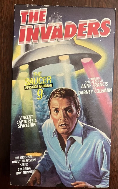 THE INVADERS SCI-FI TV Show VHS Episode 9 The Saucer Dabney Coleman ...