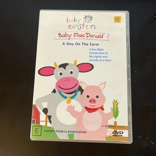 BABY EINSTEIN - baby Macdonald -A day on the farm DVD £2.94 - PicClick UK