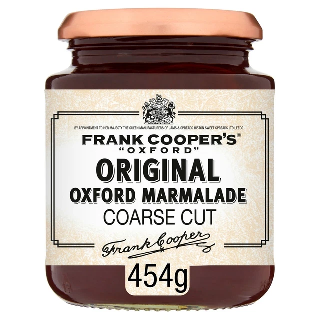 FRANK COOPER'S ORIGINAL Coarse Cut Oxford Orange Marmalade 454g $13.23 ...