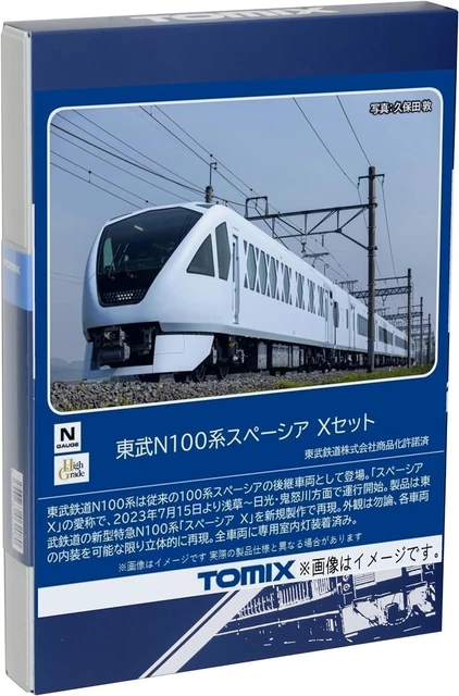 TOMIX N GAUGE Tobu N100 Series Spacia X Set 98824 Model Train $330.69 ...