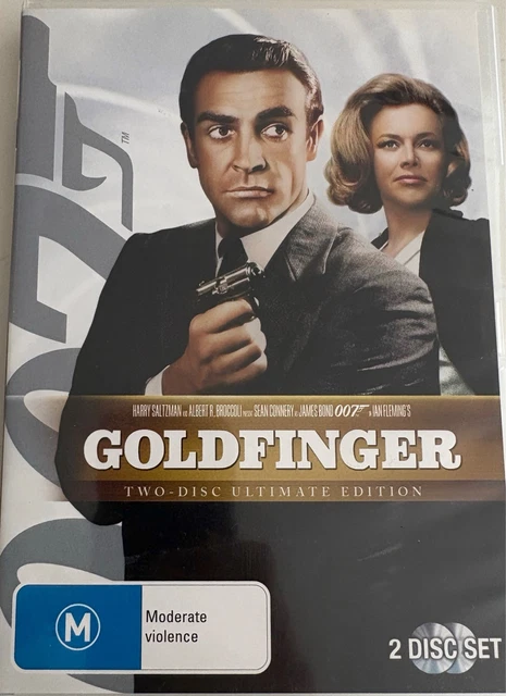 GOLDFINGER ULTIMATE EDITION 2 x DVD Sean Connery 1965 James Bond 007 Exc Cond! $11.69 - PicClick AU