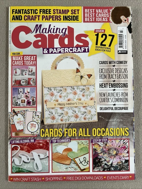 MAKING CARDS & Papercraft Magazine - March 2020 - Magazine Only £1.70 ...