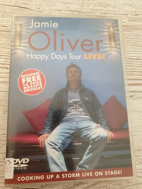 JAMIE OLIVER: HAPPY Days Tour LIVE! (DVD, 2001) £3.49 - PicClick UK