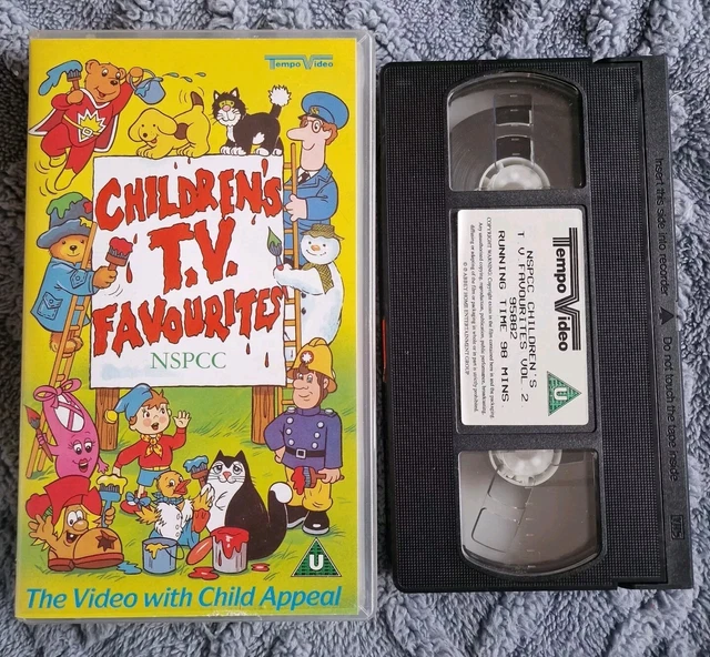 BBC TELEVISION CHILDREN'S Favourites Childrens Kids Retro Uk Vhs Video ...