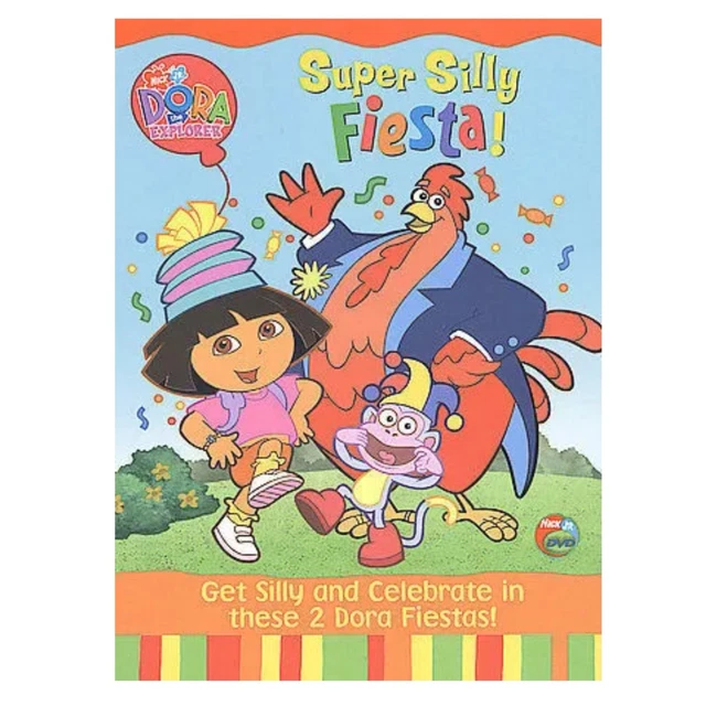 Lotto Dvd Nick Jr Dora The Explorer Super Silly Fiesta Big Sister Super