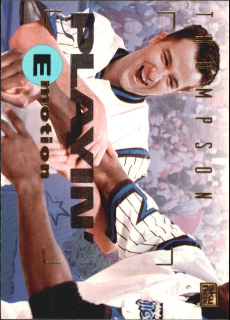 CARTE DE BASKETBALL magique 1994-95 Emotion Orlando #71 recrue Brooks ...