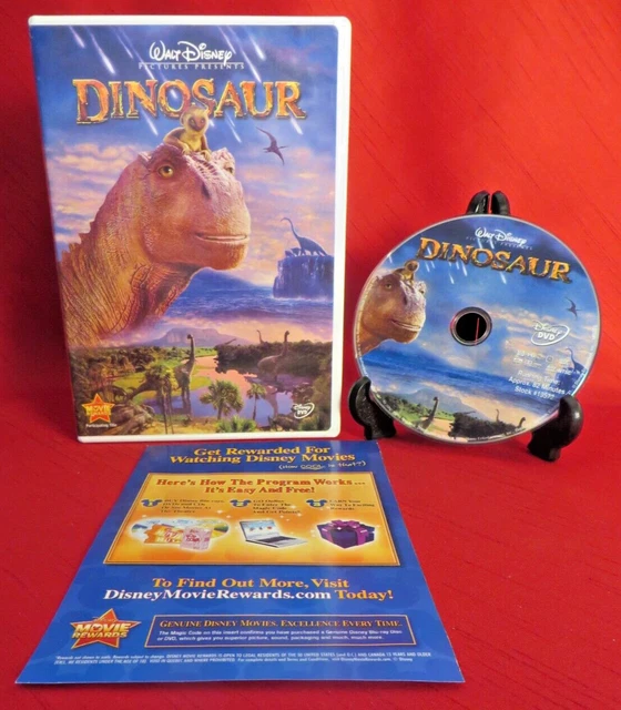 DINOSAUR (DVD, 2000) Walt Disney - Movie Rewards Full & Widescreen ...