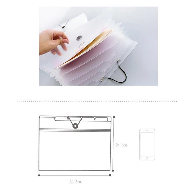 EXPANDABLE FILE FOLDER Organizer Document Orginizing for Documents $29. ...