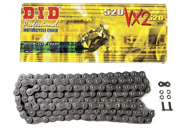 YAMAHA MT-03 (MTN320-A) B082 2016-2017 DID VX2 Heavy Duty X-Ring Chain ...
