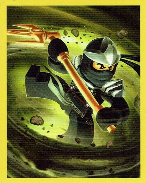 LEGO NINJAGO LEGACY Sticker Numéro 59 Meister La Terre : Cole EUR 1,00 ...