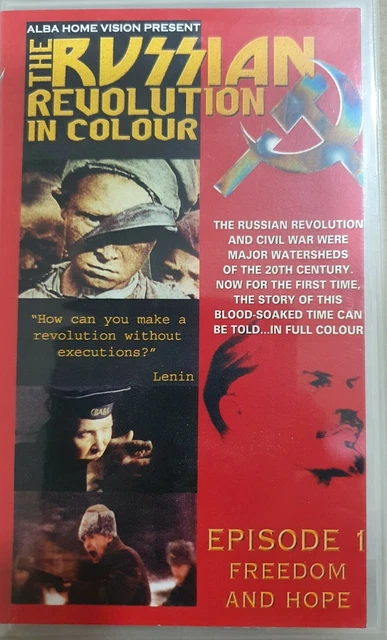 RUSSIAN REVOLUTION IN Color - VHS - Rated E Approx 94 mins Color $1.49 ...