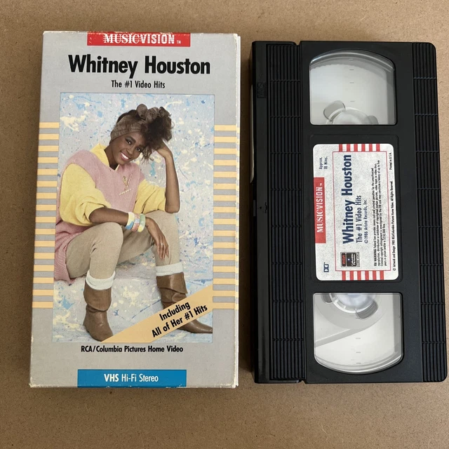 #1 VIDEO HITS [Video] by Whitney Houston (VHS, 1986, RCA/Columbia ...