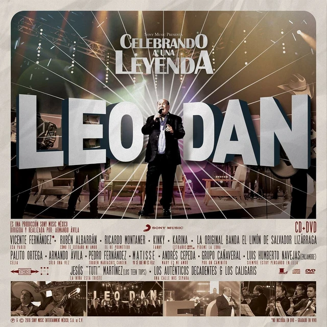 LEO DAN CELEBRANDO Una Leggenda: Leo Dan Cd+Dvd Edizione Messicana EUR ...
