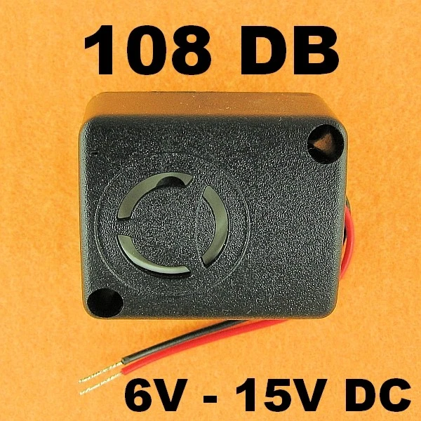 SUPER LOUD MINI Alarm Piezo Siren Sound 6 - 15 VDC Honeywell Titan XT ...