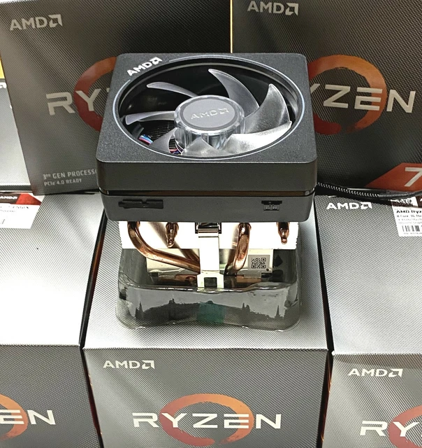 ORIGINAL AMD WRAITH Prism LED RGB Cooler Fan, P/N: 712-000075 EUR 22,03 ...