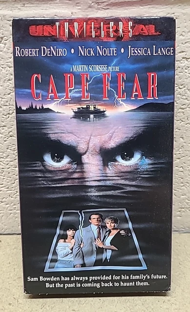 CAPE FEAR (1991) VHS, 1999, Universal Thrillers, CULT THRILLER Movie £5 ...