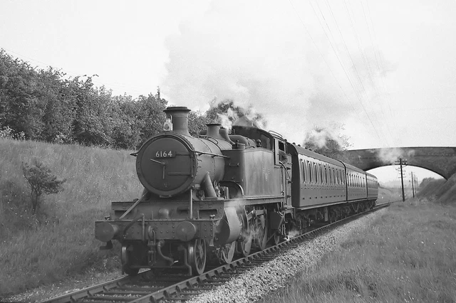 6164 BRITISH RAIL 6x4 Quality Steam Rail Photo £1.50 - PicClick UK