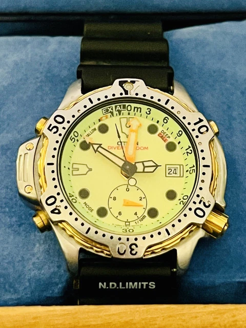 CITIZEN PROMASTER AQUALAND 5812-H19543 Diving Watch Rare Collectible £ ...