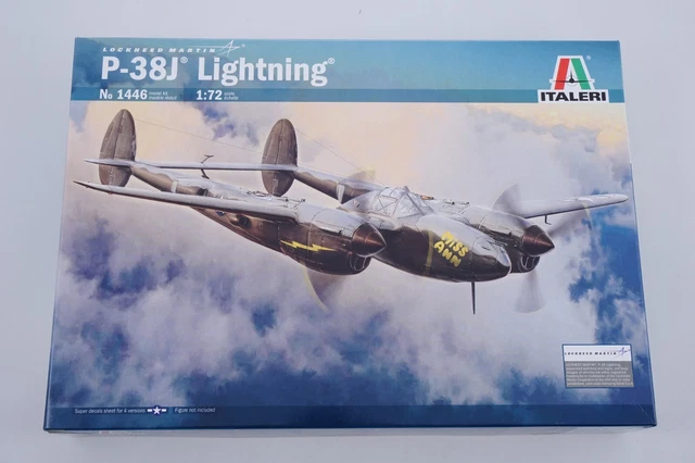 ITALERI LOCKHEED P-38J Lightning 1:72 1446 Modélisation EUR 35,29 - PicClick FR