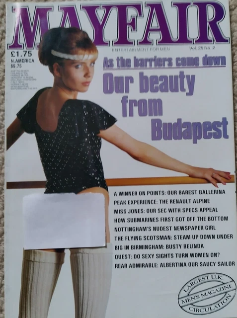 VINTAGE MAYFAIR MAGAZINE Vol 25 no 2 £16.95 - PicClick UK