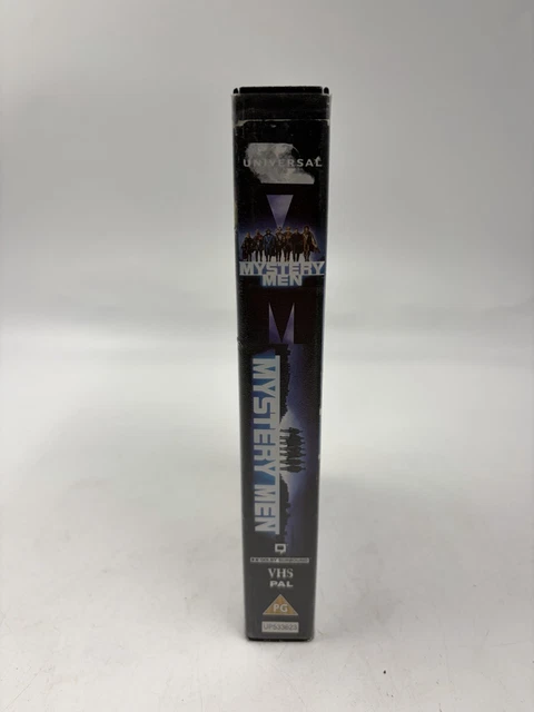 MYSTERY MEN VHS PAL UK Big Box Ex Rental Video £12.95 - PicClick UK