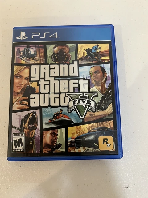 GRAND THEFT AUTO V GTA 5 Sony PlayStation 4 PS4 EUR 11,15 - PicClick IT