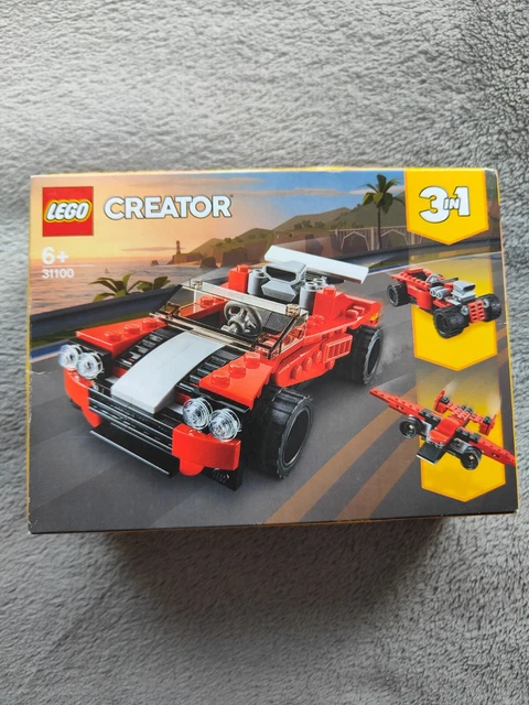 LEGO CREATOR RETIRED Set 31100 Sports Car Bnib Dated 2020 L@@K Hot Rod ...