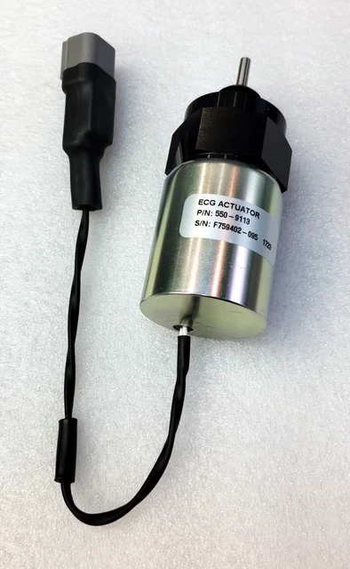 WOODWARD ECG SOLENOID Actuator For Caterpillar Cat Perkins Engines ...
