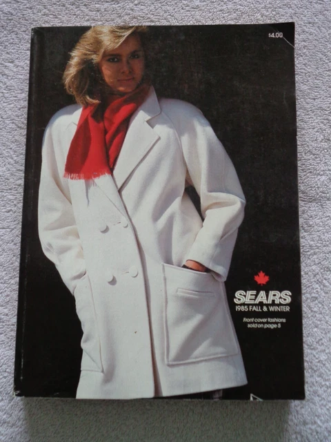SEARS CATALOG &FALL And Winter" 1985 Excellent Shape..canada..simpson ...