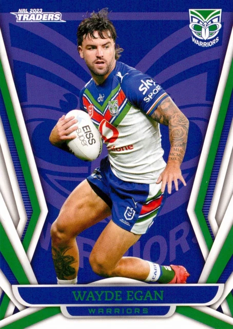 2023 NEW ZEALAND WARRIORS NRL Card WAYDE EGAN Traders EUR 3,31 ...