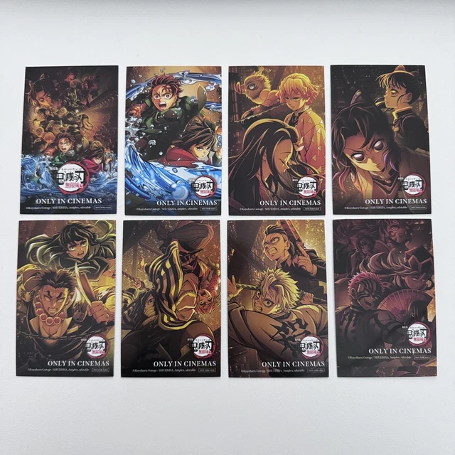 KIMETSU NO YAIBA Demon Slayer: Infinity Castle Movie Exclusive Trading ...