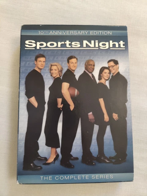 SPORTS NIGHT COMPLETE Series DVD 10th Anniversary Edition 8 Discs ...