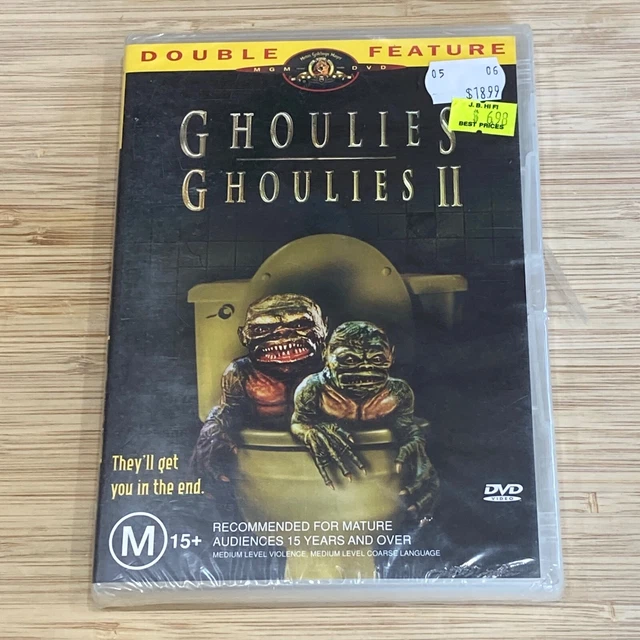 GHOULIES & GHOULIES II 2 | DVD * RARE OOP * *Region 4 Brand New Broken ...